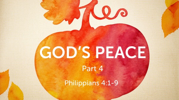 God's Peace Part 4 - Logos Sermons