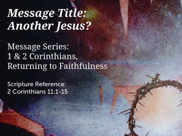 Another Jesus Logos Sermons