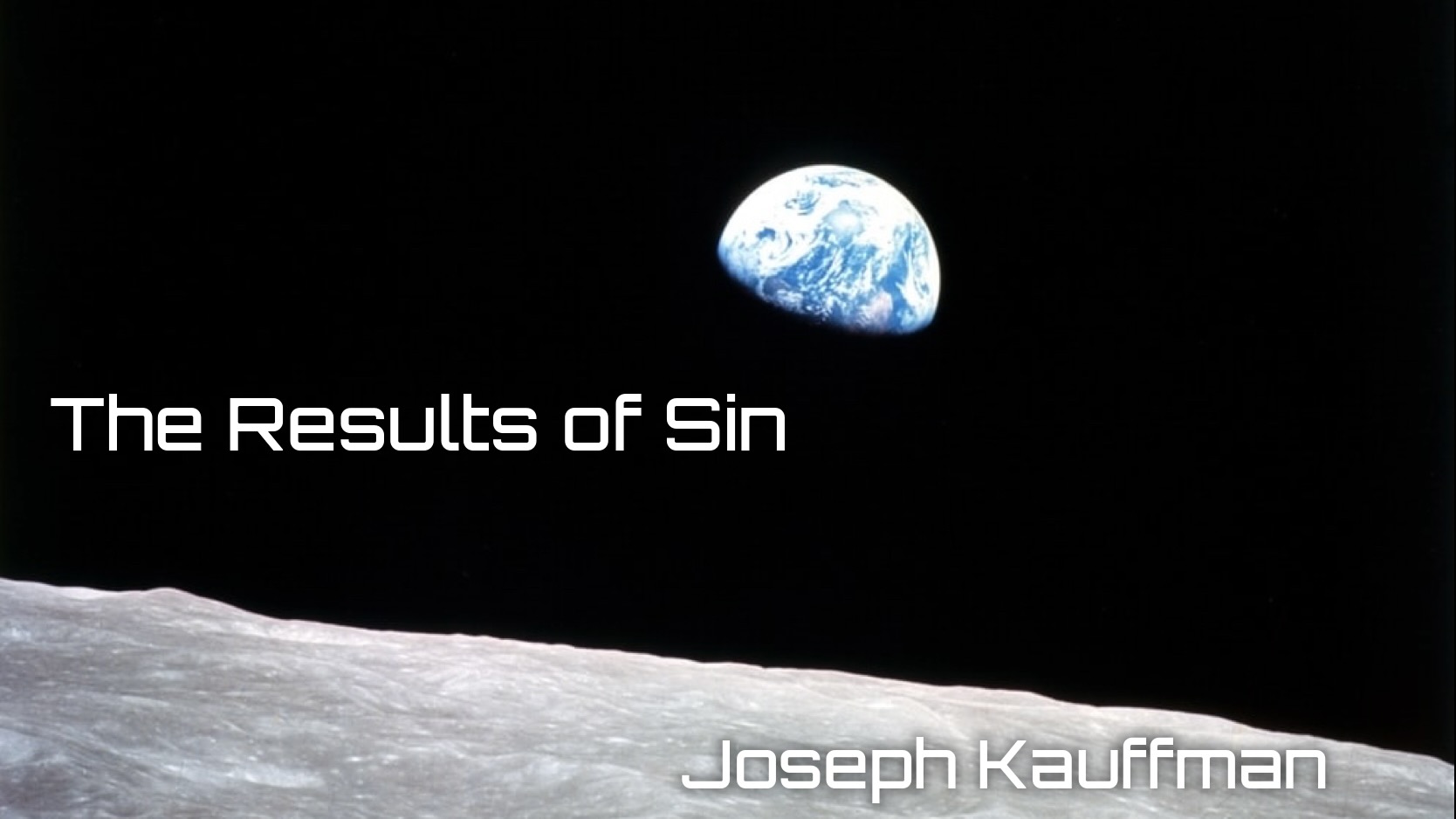 Back to the Beginning - Logos Sermons