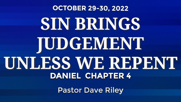 Sin Brings Judgement Unless We Repent - Logos Sermons