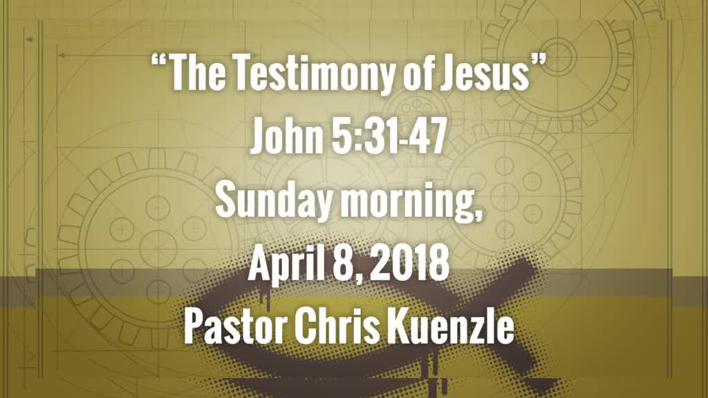 Sunday, April 8, 2018 - Logos Sermons