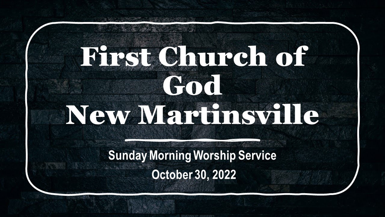 Sunday Morning Worship - 10-30-22 - Logos Sermons Sunday Morning Worship - 10-30-22 - Logos Sermons