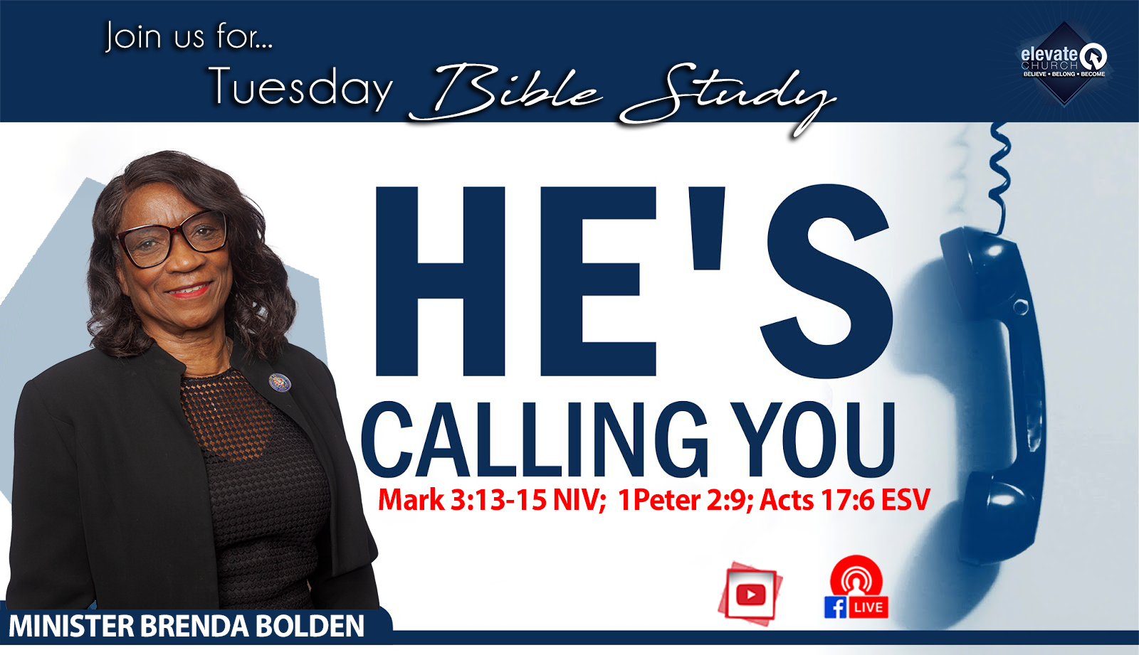 HE'S CALLING YOU _Bible Study_ BRENDA BOLDEN - Logos Sermons