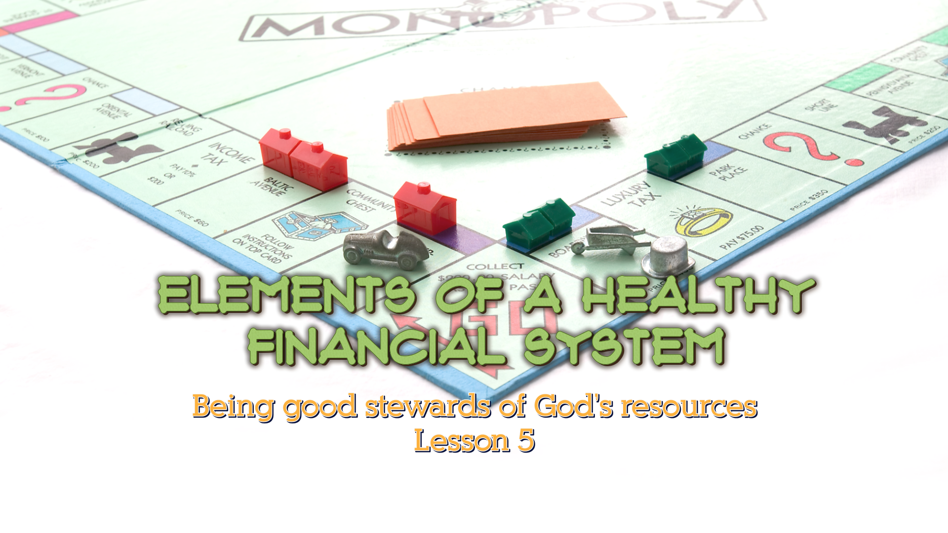 Elements Of A Healthy Financial System Pt. 5 - Logos Sermons