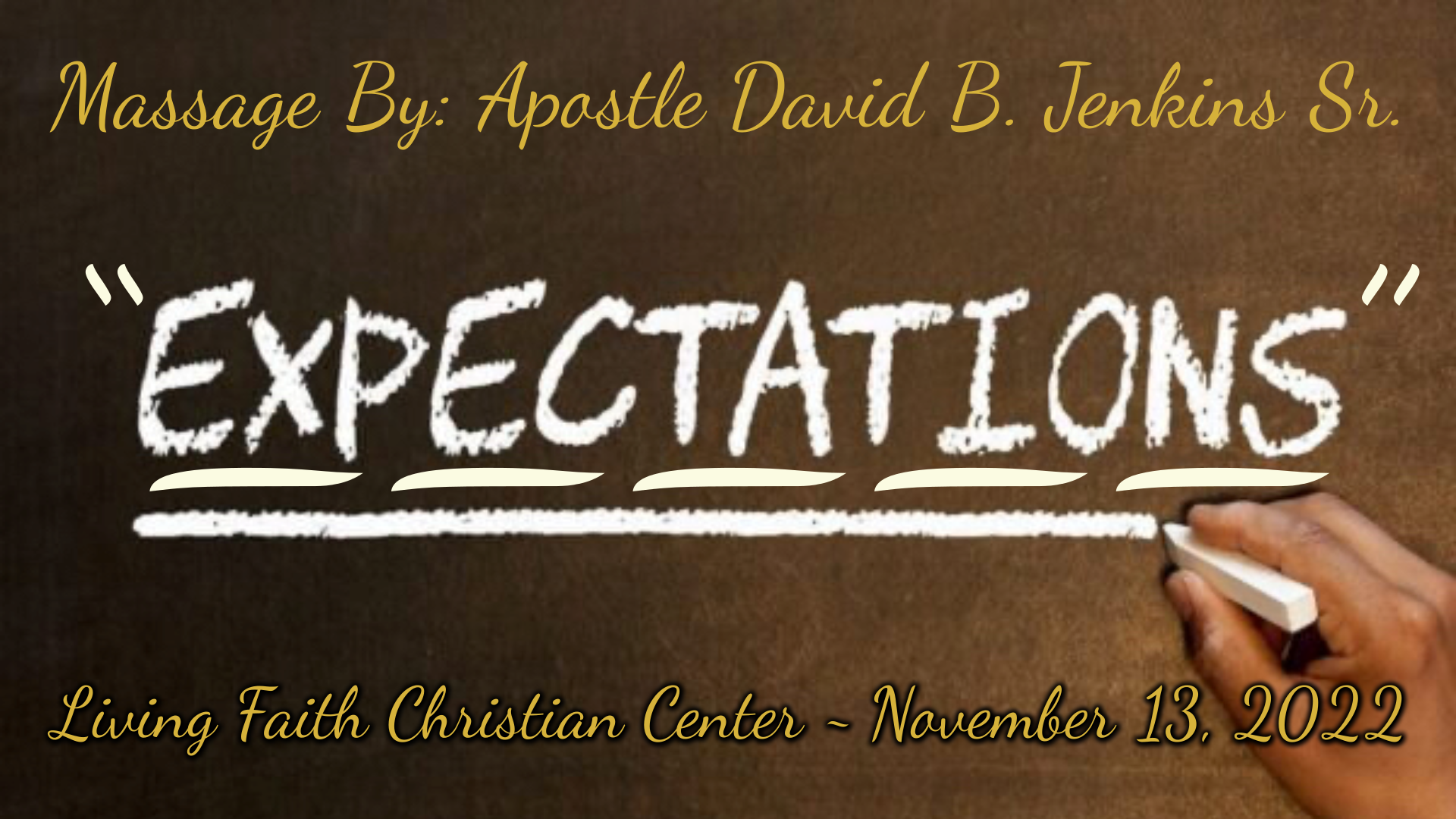 "EXPECTATIONS" - Logos Sermons