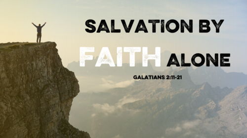Sunday Service 10-30-22 - Reformation Sunday - Galatians - Faith Alone ...