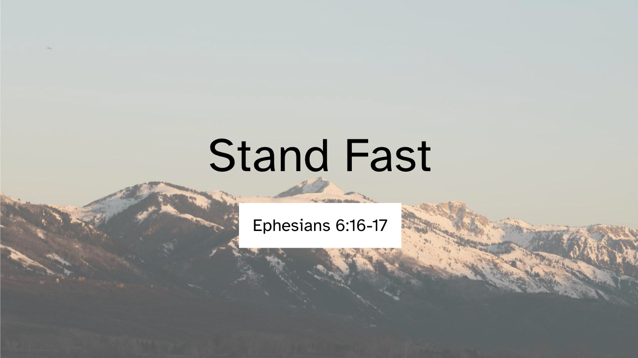 Stand Fast - Logos Sermons