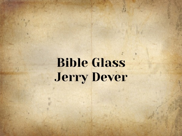 11.13.2022 Jerry Dever Class - Logos Sermons