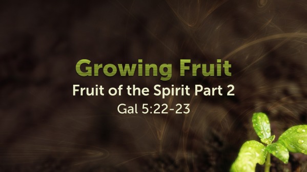 Bearing Fruit: First Fruits - Logos Sermons
