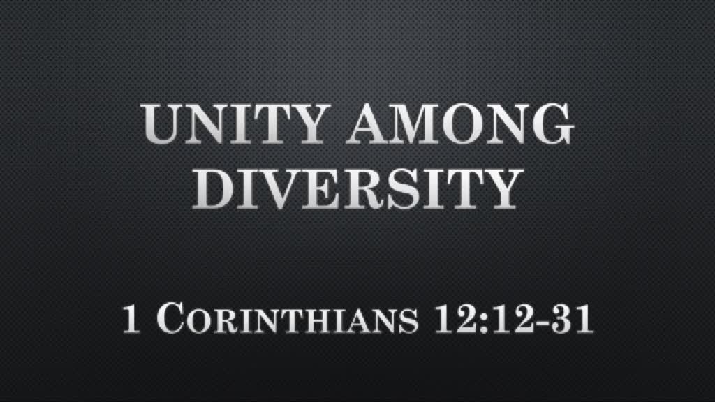 Unity Among Diversity - Logos Sermons