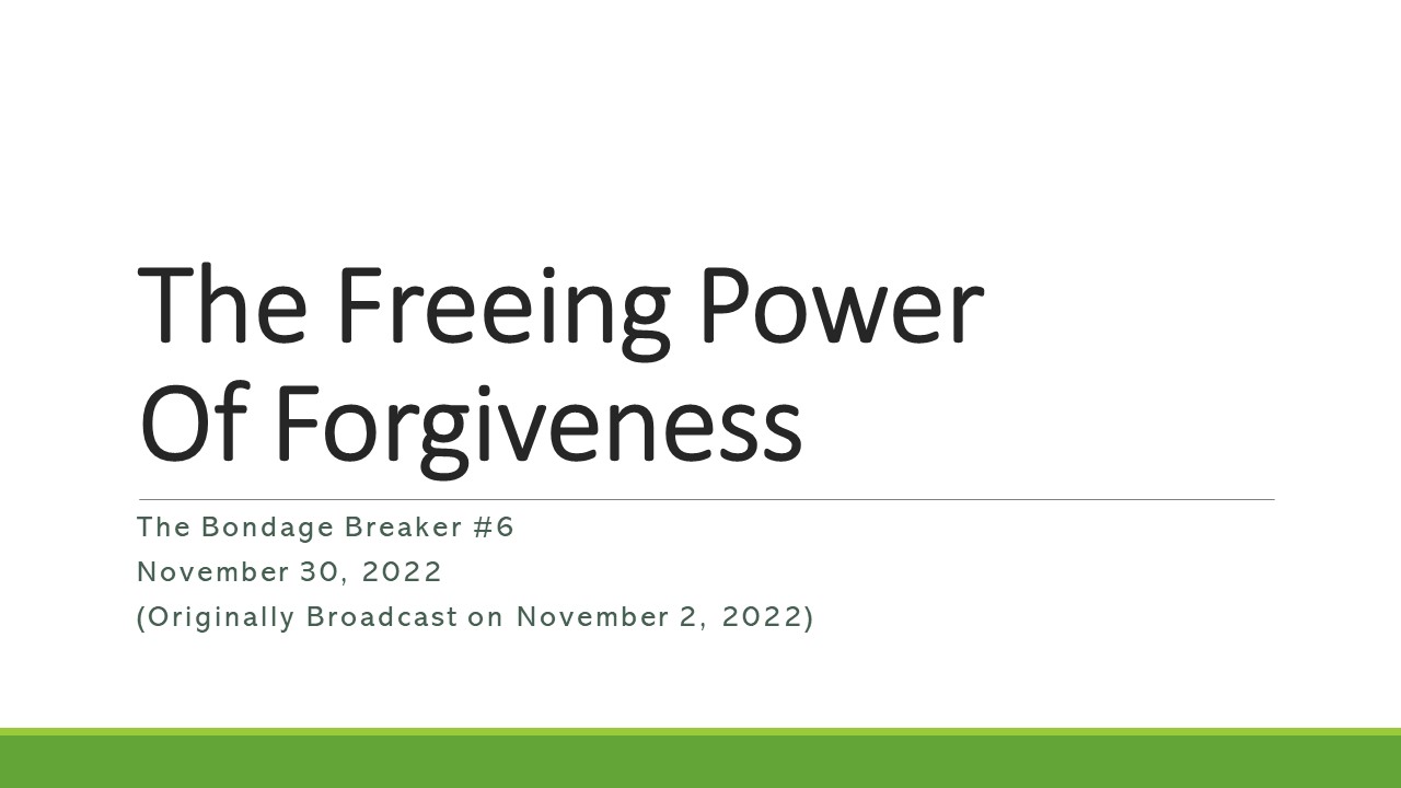 The Best of Pastor Les - The Freeing Power of Forgiveness - Logos Sermons