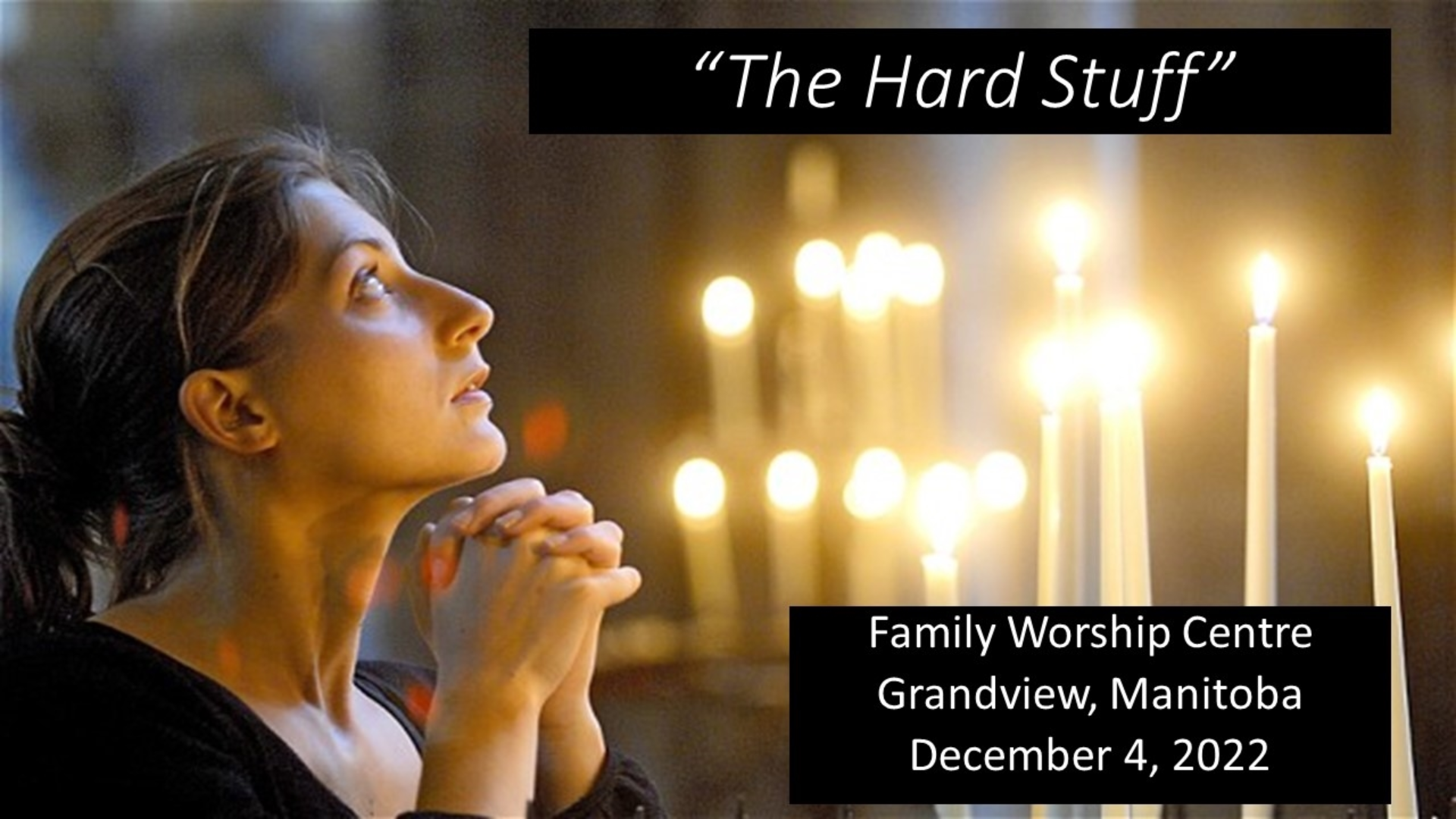 The Hard Stuff - Logos Sermons