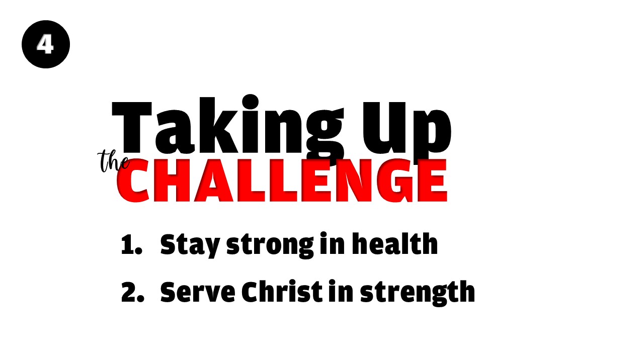 Taking Up The Challenge - Logos Sermons