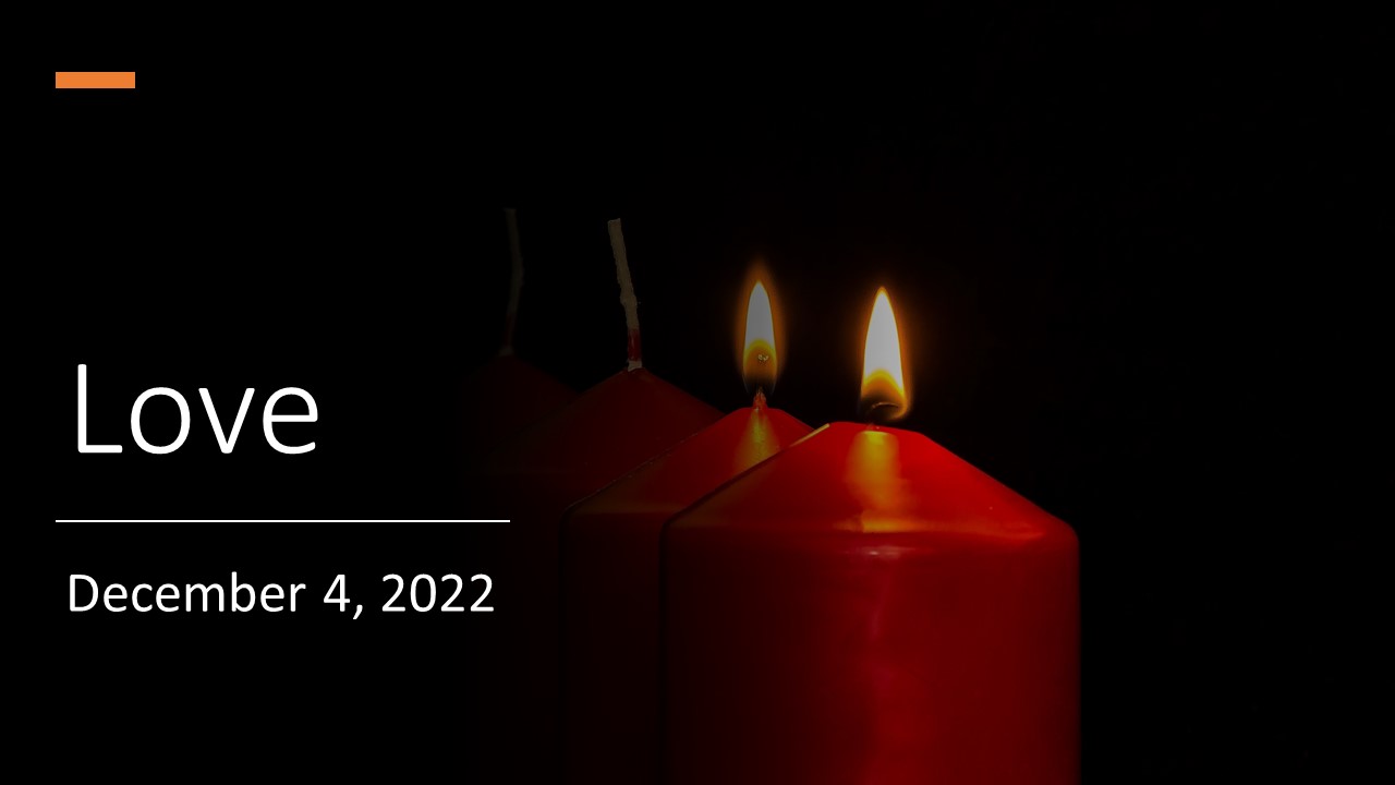 Advent - Love - Logos Sermons