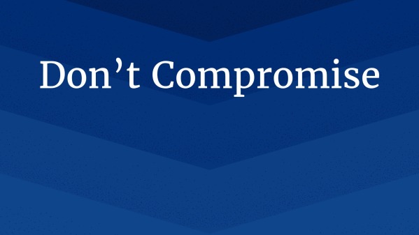 Don't Compromise - Logos Sermons