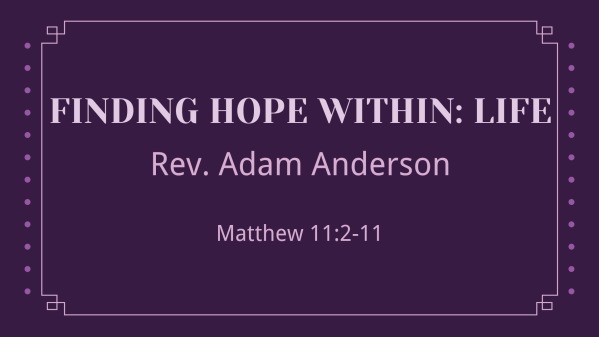 Finding Hope Within: Life - Logos Sermons