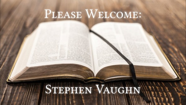December 18, 2022 Interim Preacher Stephen Vaughn - Logos Sermons
