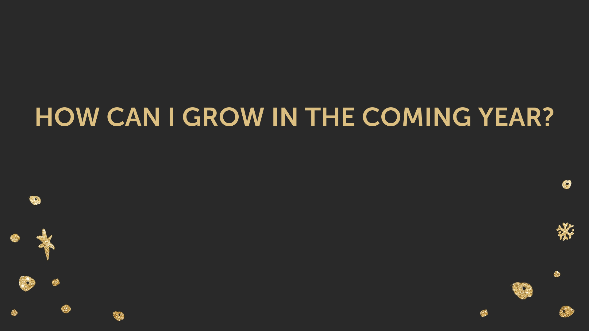 How Can I Grow in the Coming Year? - Logos Sermons