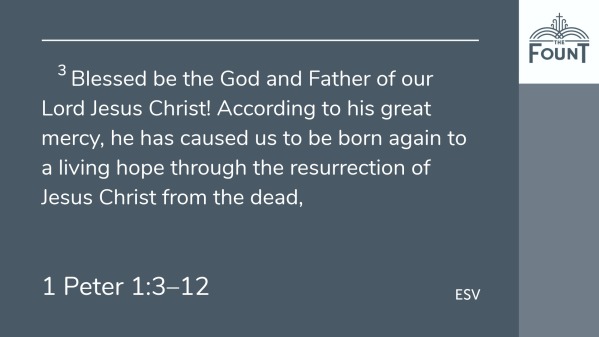 January 1 | 1 Peter 1:3-12 | The Good News of Worship - Logos Sermons