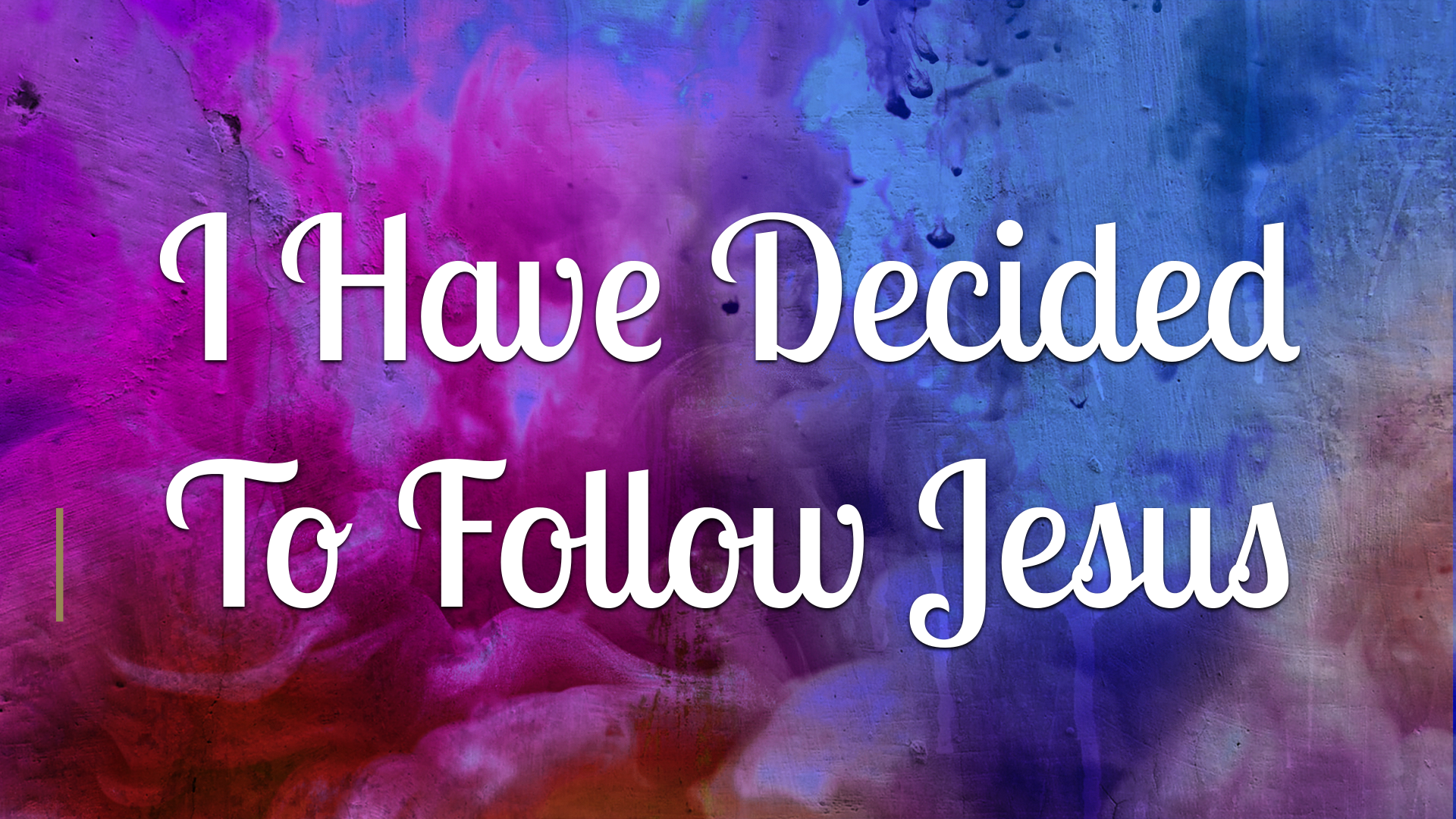 I Have Decided to Follow Jesus - Logos Sermons