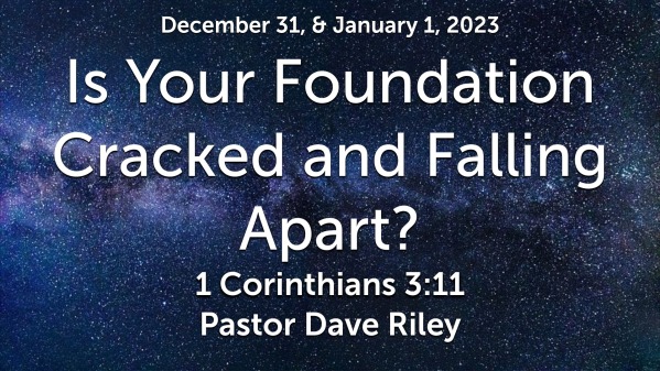 Is Your Foundation Cracked and Falling Apart? - Logos Sermons