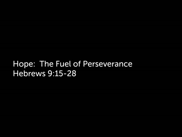Sunday Service "Hope: The Fuel of Perseverance" Pastor Todd Moore ...