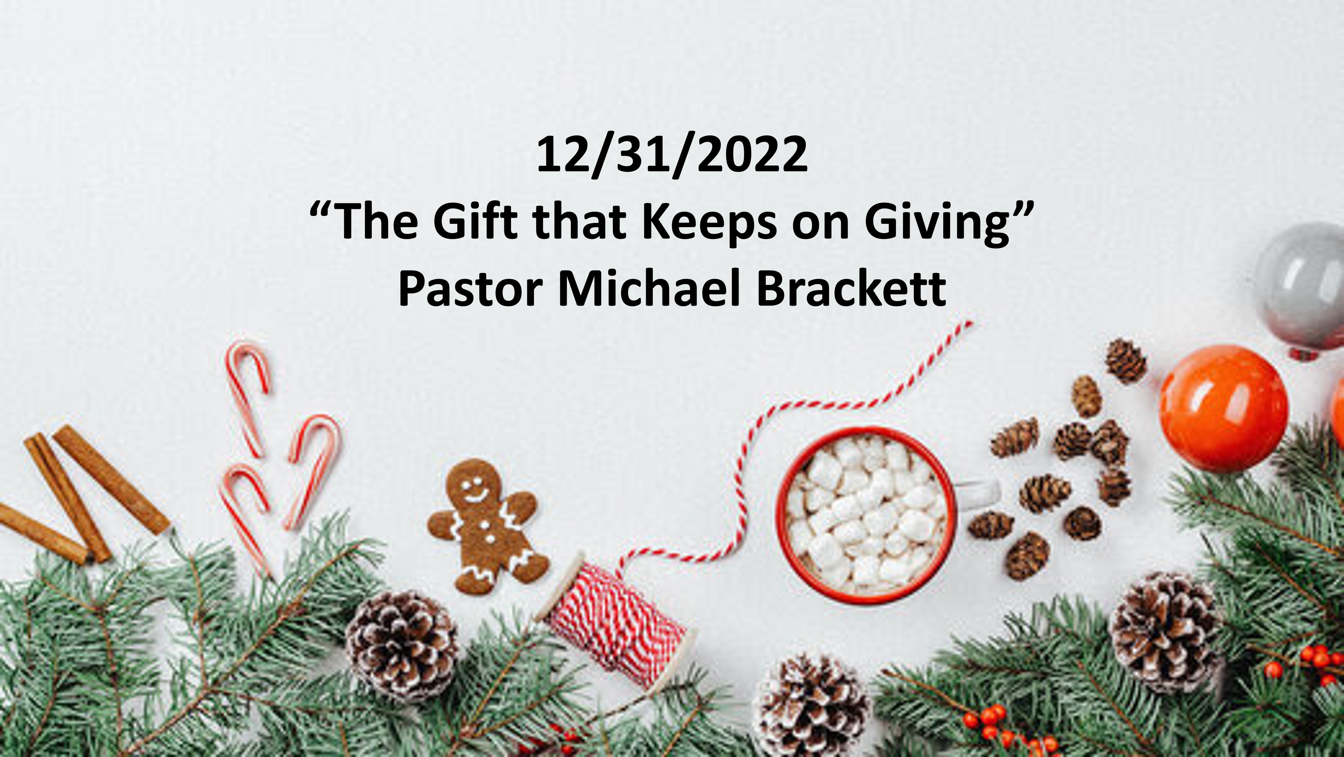"The Gift that Keeps on Giving" - Logos Sermons