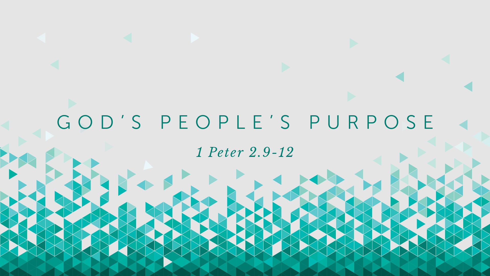 God’s People’s Purpose - Logos Sermons
