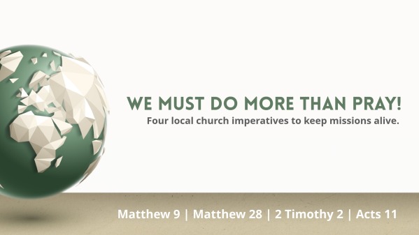 We Must Do More Than Pray! - Logos Sermons