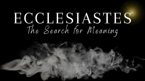 Introduction to Ecclesiastes - Logos Sermons