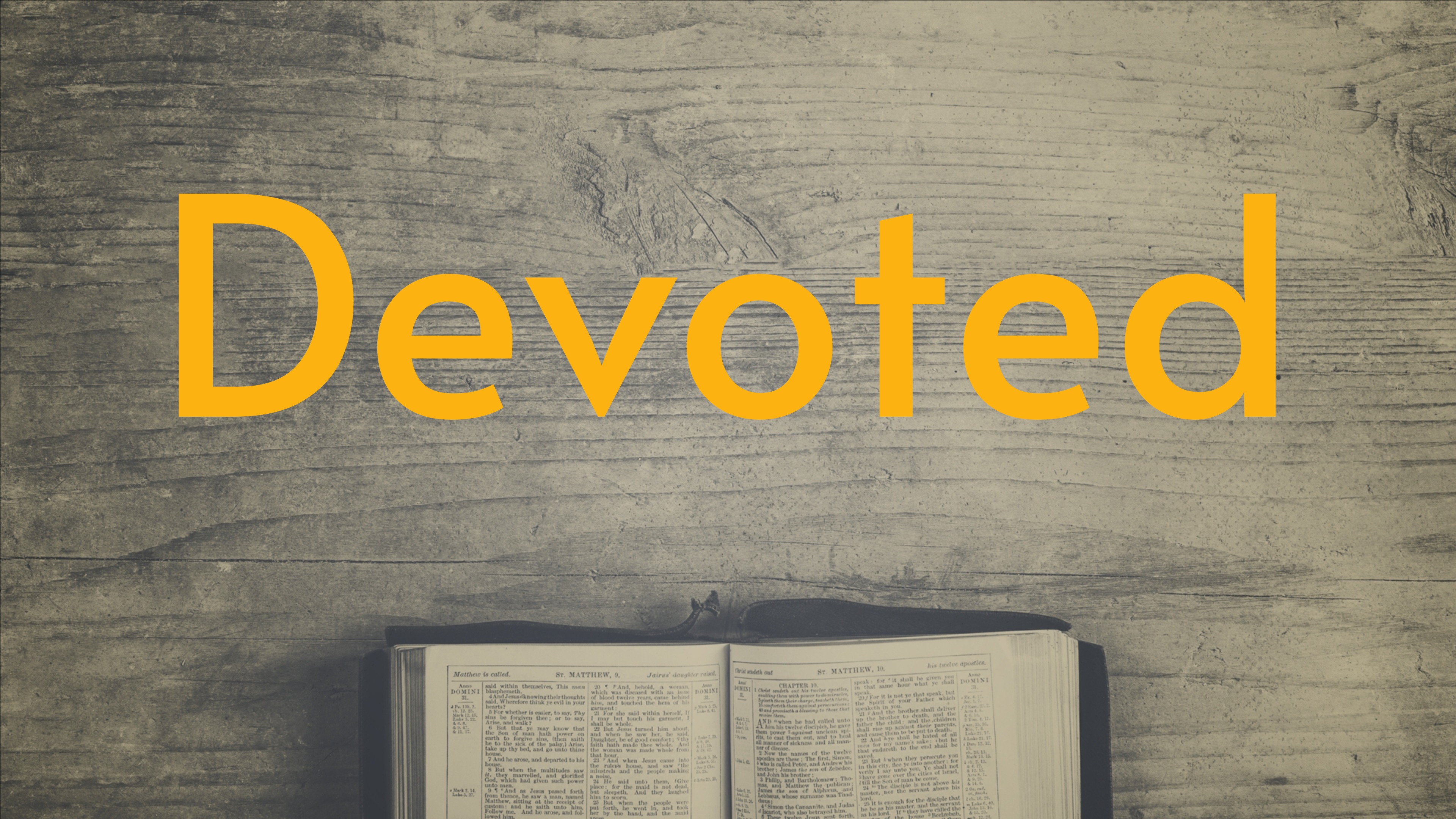 Devoted - Logos Sermons