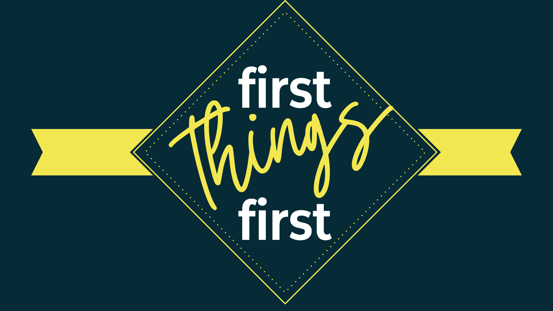 First Time for Everything - Logos Sermons