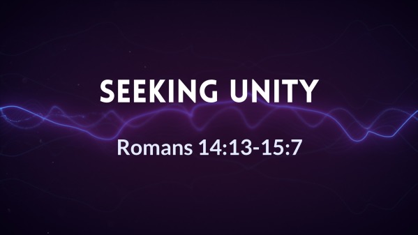 Seeking Unity - Logos Sermons