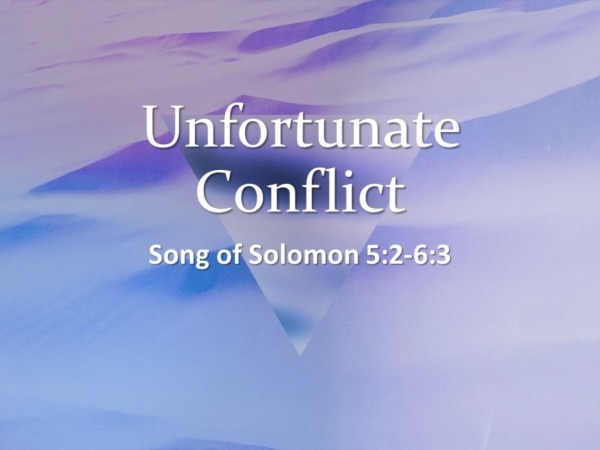 Unfortunate Conflict - Logos Sermons