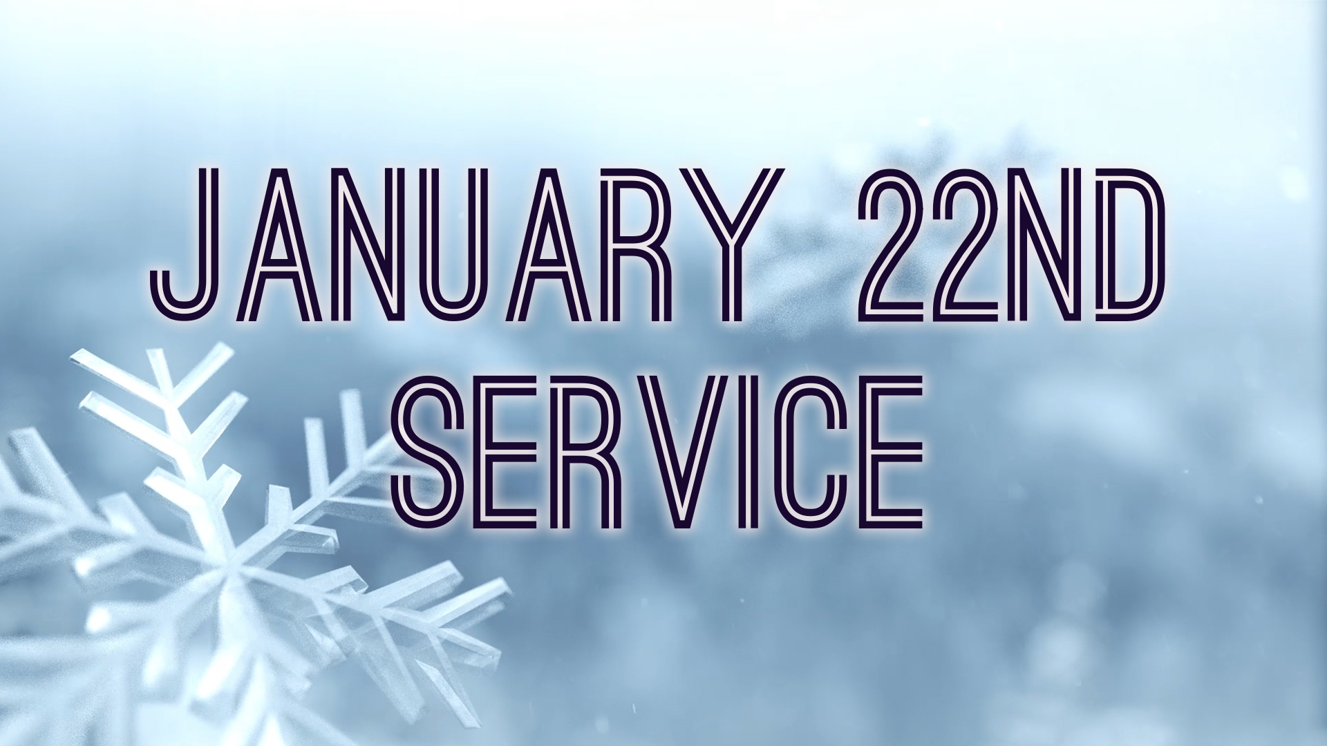 January 22nd Sermon - Logos Sermons