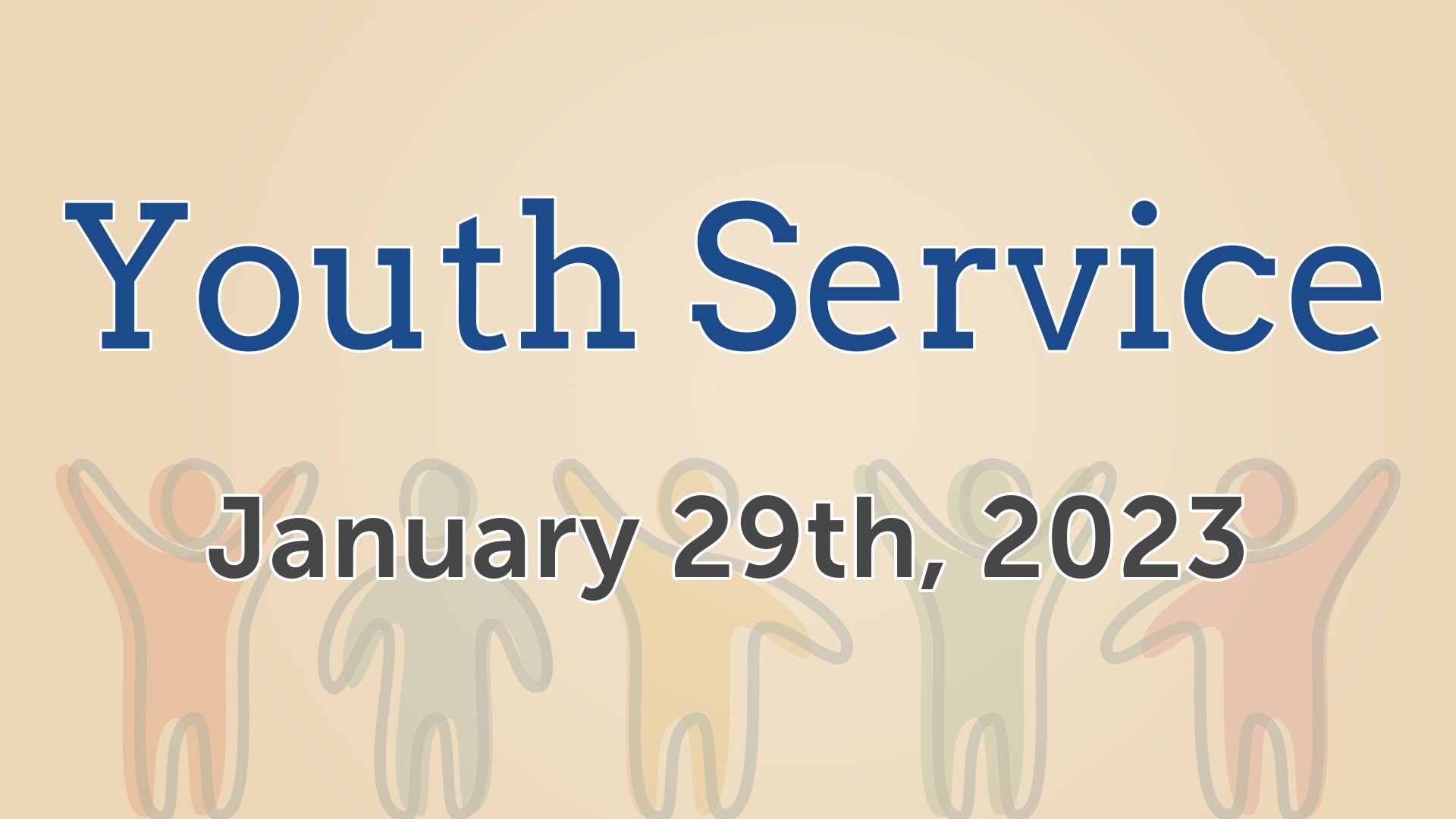Youth Service - Jan. 29th, 2023 - Logos Sermons