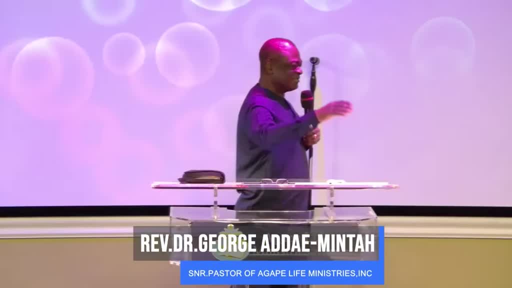 YOU ARE LOVED PART 2 AUGUST 21, 2022 By REV. DR. GEORGE ADDAE-MINTAH ...