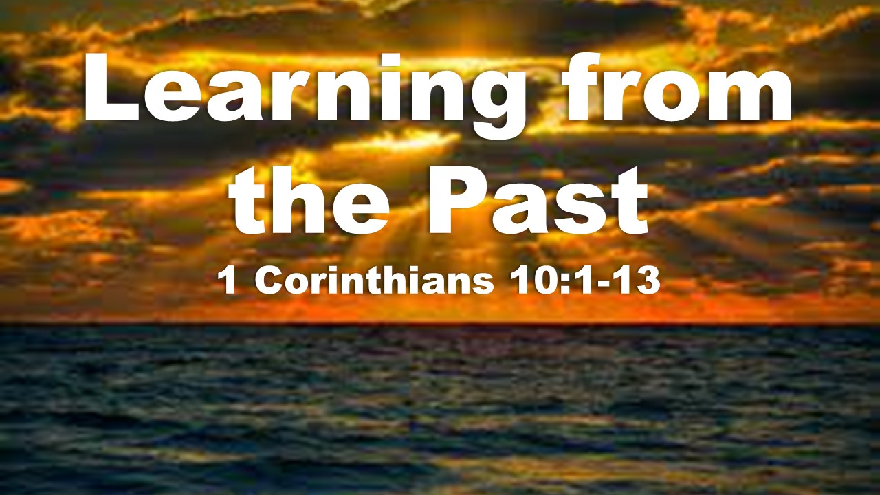 Learning from the Past - Logos Sermons