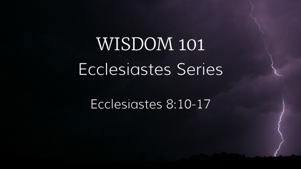 Wisdom 101 - Logos Sermons