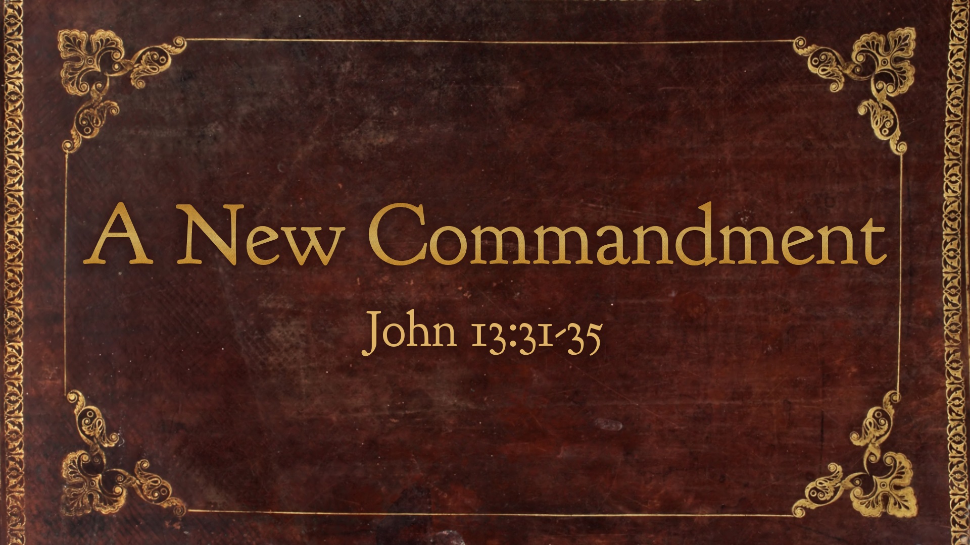 A New Commandment - Feb. 5th, 2023 - Logos Sermons