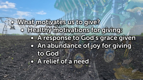 The Cheerful Giver - God Loves a Cheerful Giver. - Logos Sermons