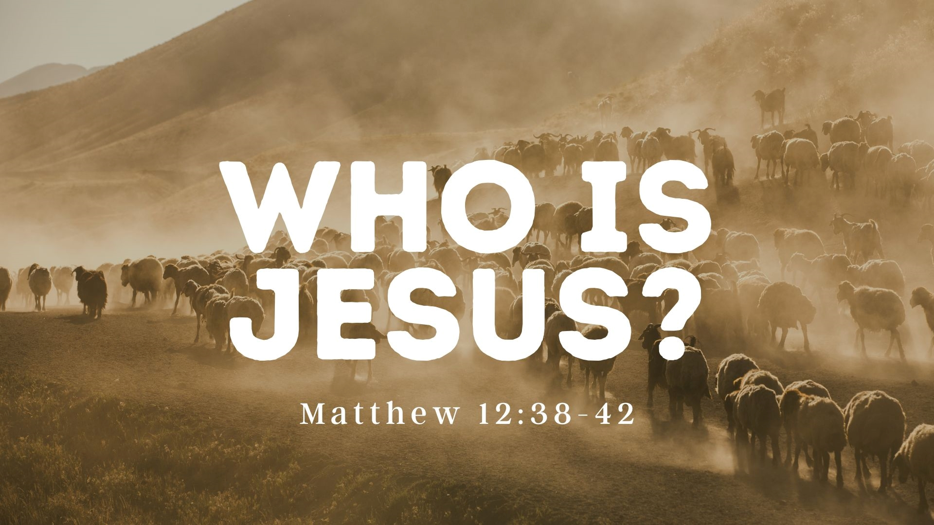 Who is Jesus? | Matthew 12:38-42 - Logos Sermons