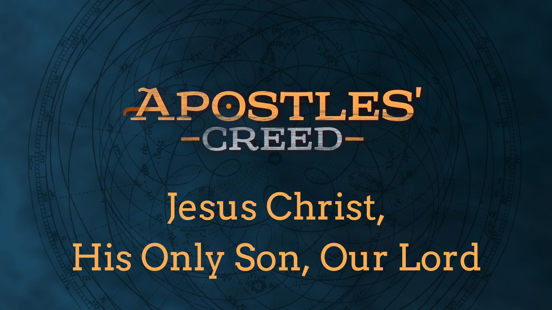 His Only Son, Our Lord - Logos Sermons