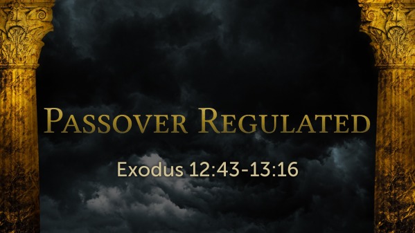 Exodus 12:43-13:16 - Passover Regulated - Logos Sermons