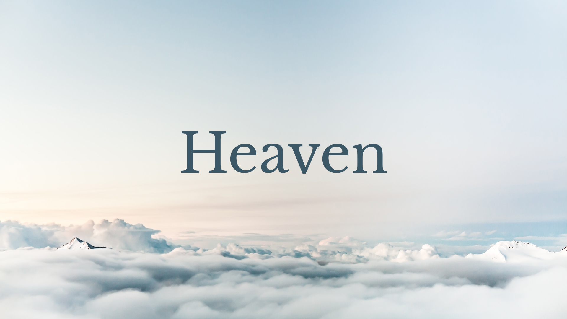 Heaven - Logos Sermons