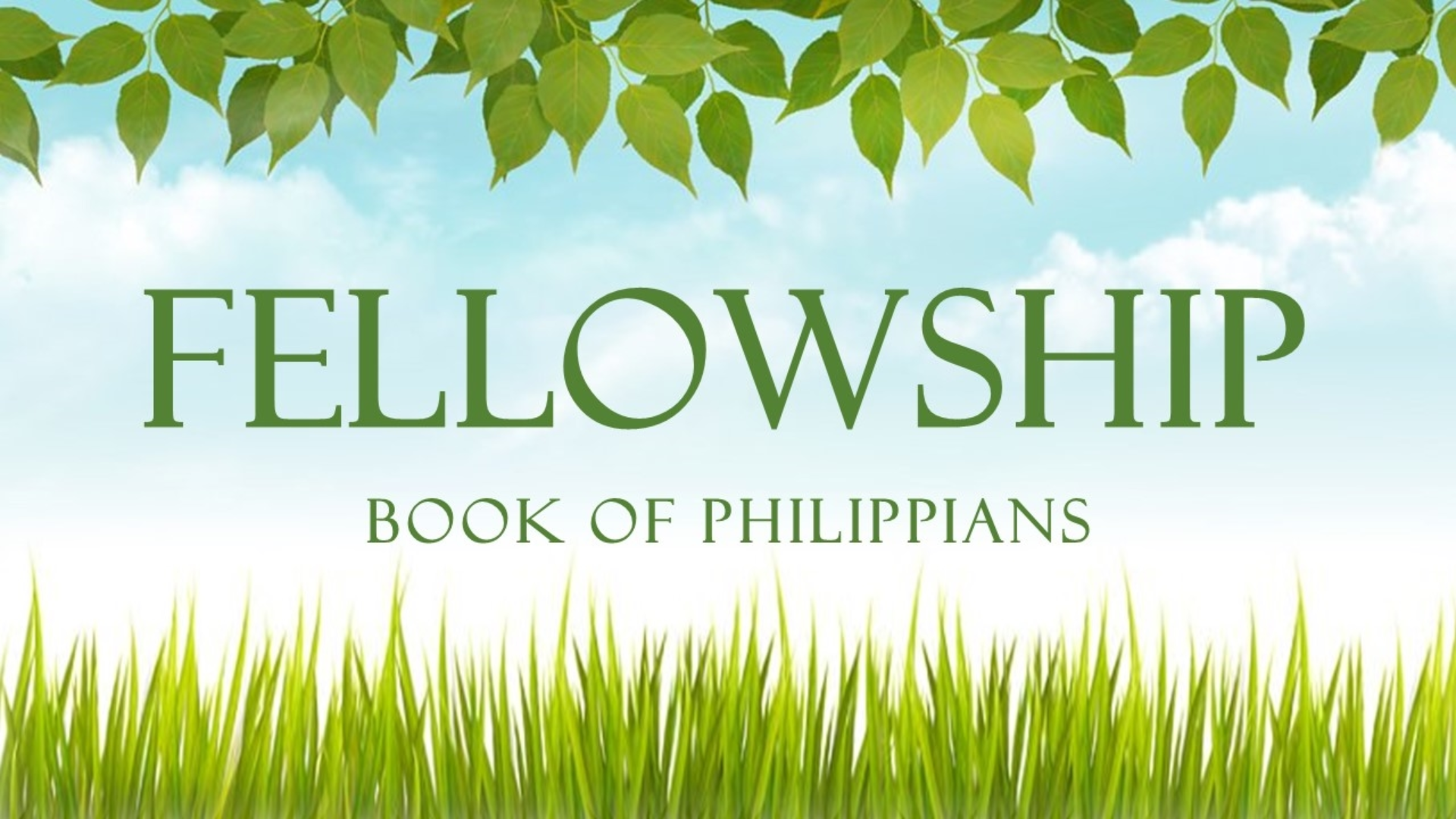 Fellowship - Logos Sermons