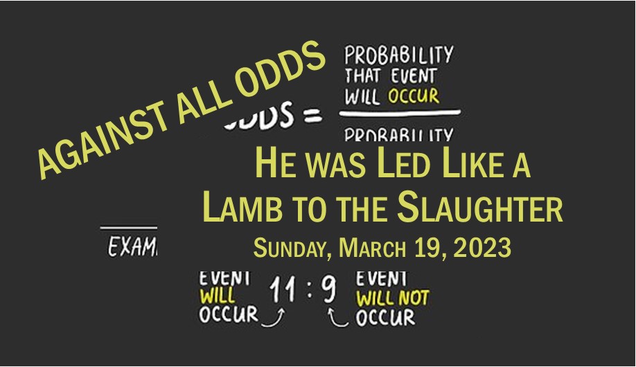 Led Like a Lamb to the Slaughter - Logos Sermons