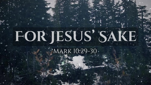 1072 - For Jesus' Sake - Logos Sermons