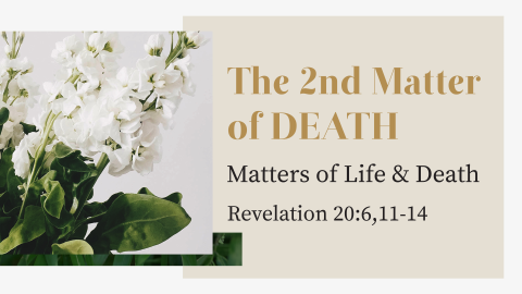 Life and DEATH - Logos Sermons