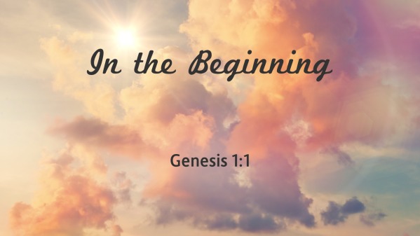 In the Beginning - Logos Sermons